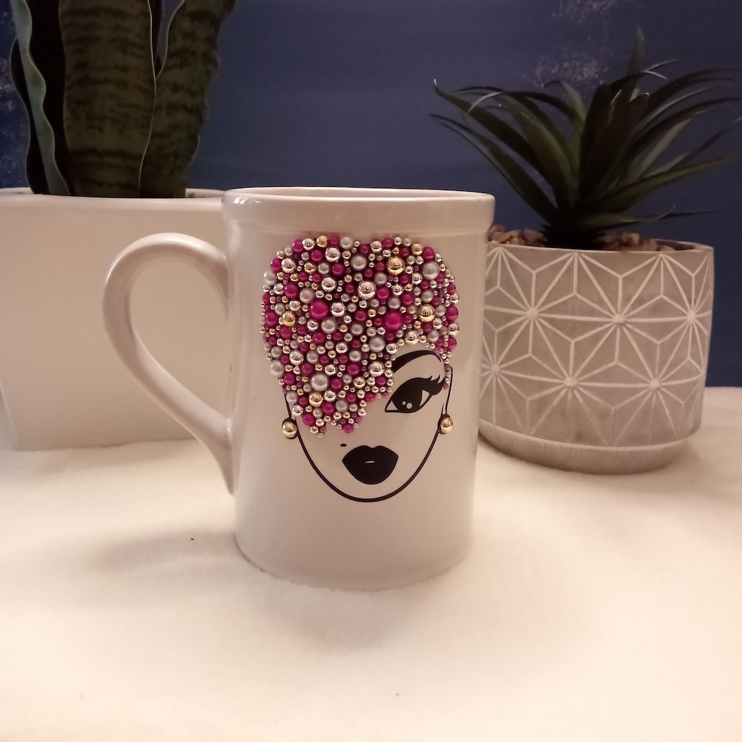 Malika"- Bling Coffee Mug, Personalized Mugs, Custom Mugs, Holiday Mugs ...