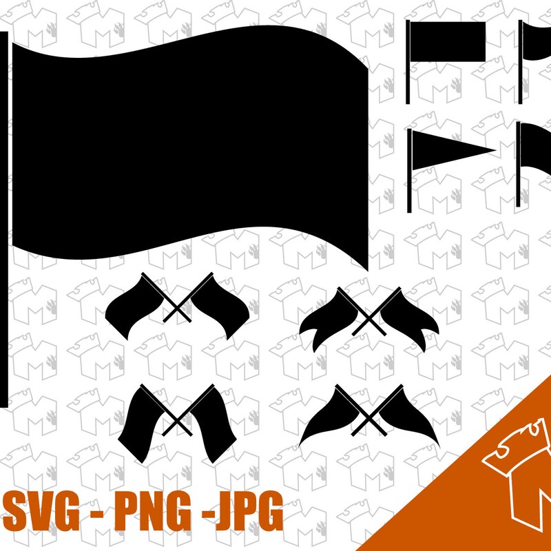 Garden Flag Svg - Etsy