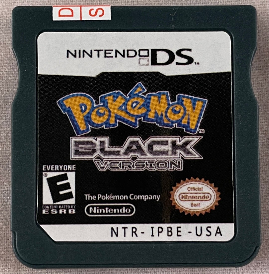 Pokemon Black White US Version 2 in 1 DS Game R4 Cartridges Tested ...