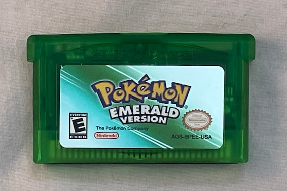 Pokemon Emerald Version game Boy Advance Tested Working and - Etsy