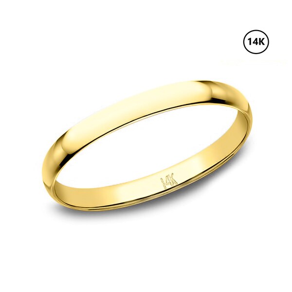 Simple Plain Ring - Etsy