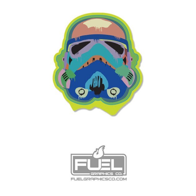 Storm Trooper Vinyl Decal - Etsy