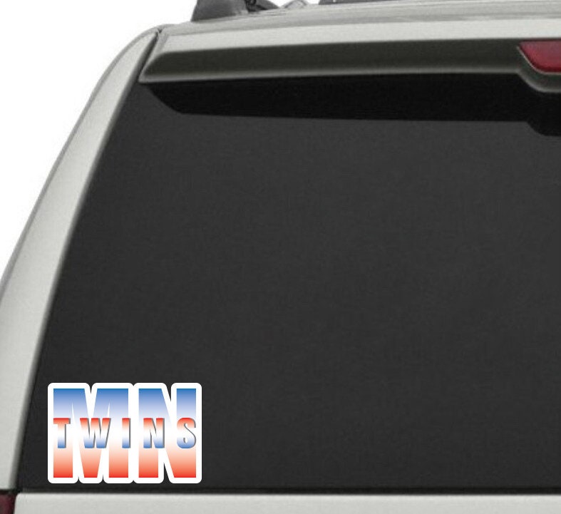 MN Sports Teams Vinyl Decal - Etsy
