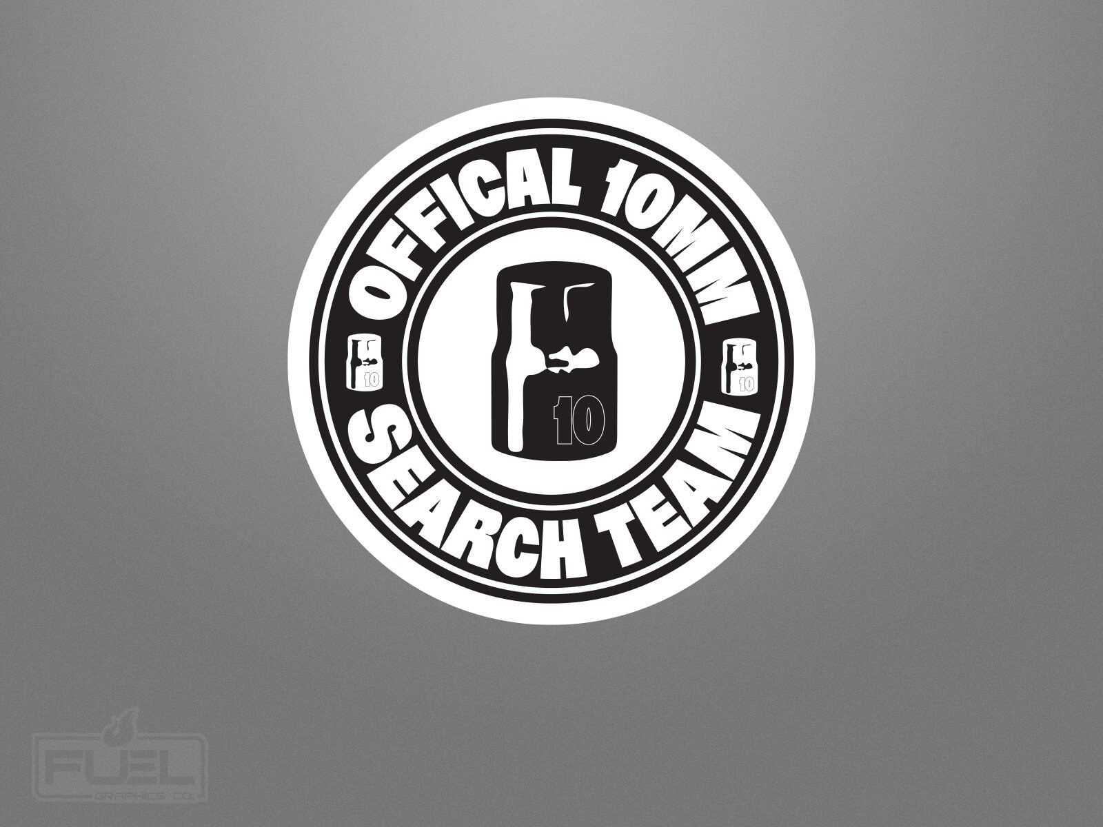 Official 10MM Search Team Vinyl Decal - Etsy