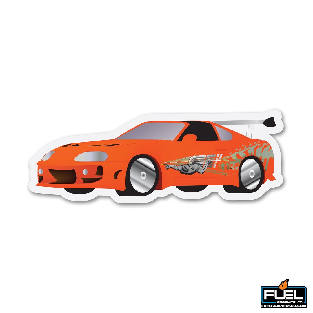 Brian's Car- Fast and Furious Movie Vinyl Decal - Etsy