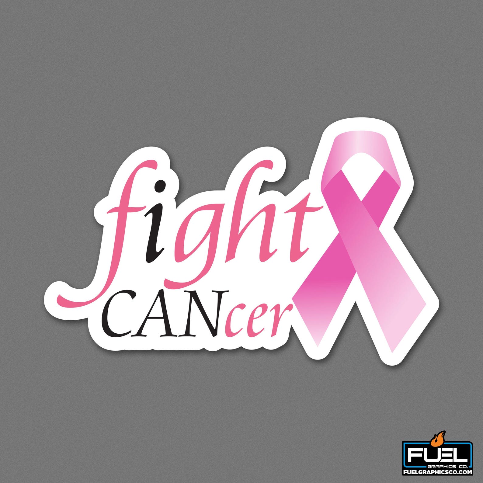 I Can Fight Cancer Vinyl Decal - Etsy