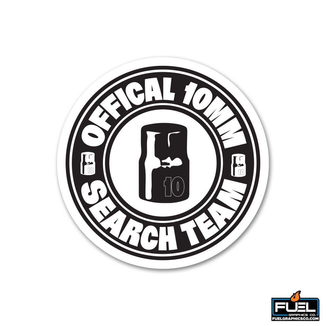Official 10MM Search Team Vinyl Decal - Etsy