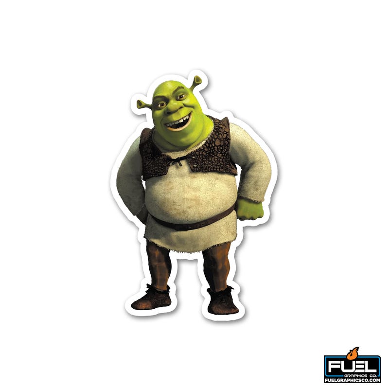 Shrek Decals for Cars - Etsy