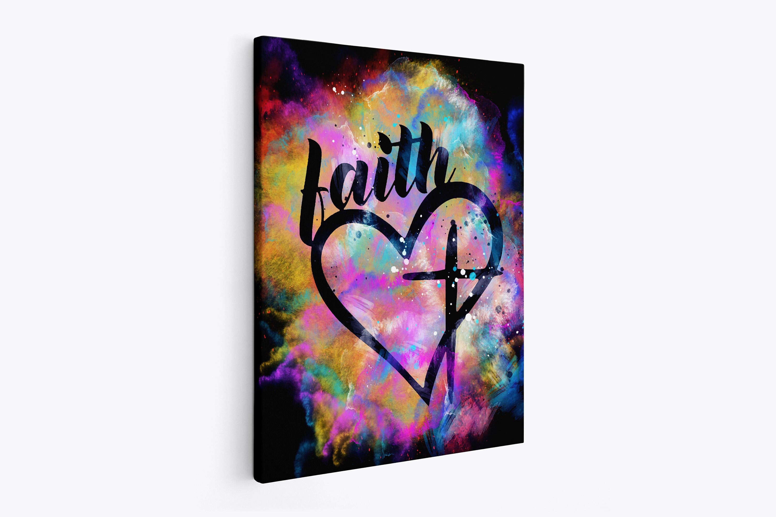Faith Graffiti Art - Etsy