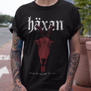 Haxan Gothic Satanic Vintage Movie T-shirt, Witchcraft Through the Ages ...