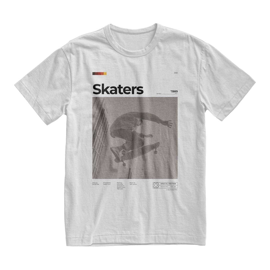 90s Skater Graphic Tee: Retro Grunge Skateboard Shirt - Etsy