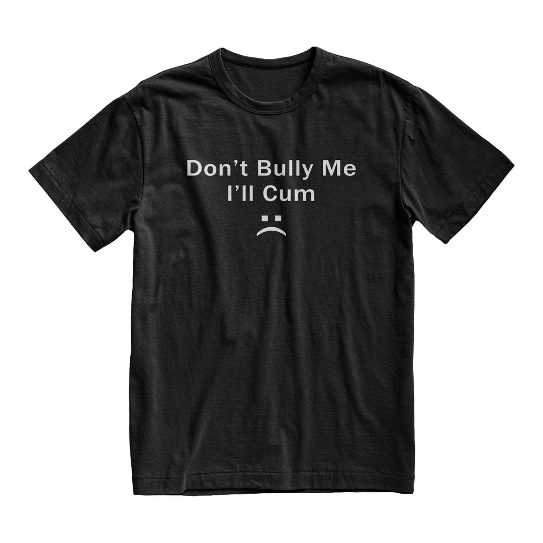 Dont Bully Me Funny Meme Tshirt, Offensive Weird Tshirt, Funny Gag Gift ...