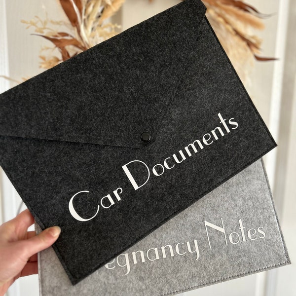 Felt Portfolio - Etsy