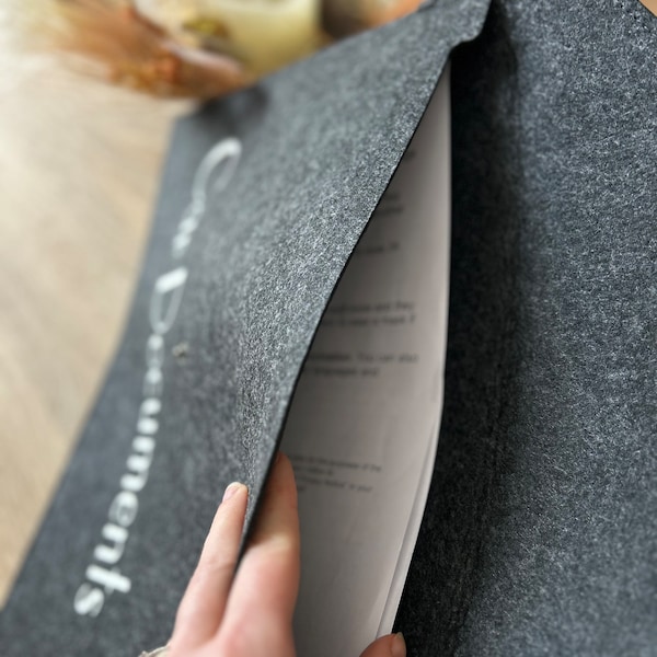 Felt Portfolio - Etsy