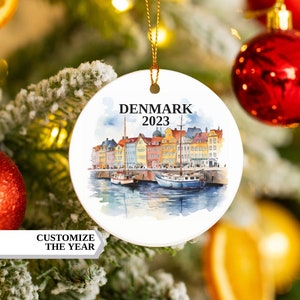 Denmark Christmas Ornament, Denmark Ornament, Christmas Ornaments ...