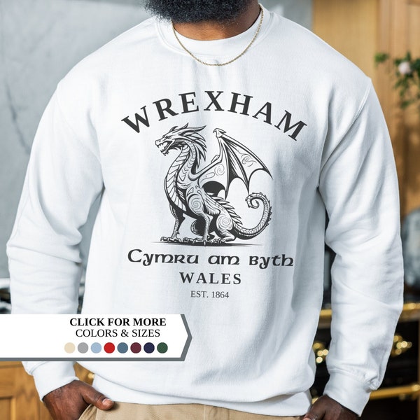 Wrexham Afc Hoodie - Etsy