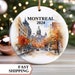 Montreal Christmas Ornament, Montreal Ornament, Christmas Ornaments ...