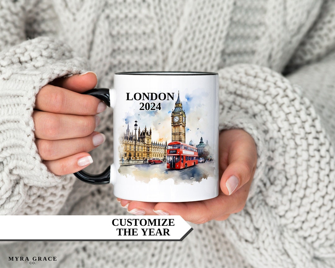 London Mug, Personalized London Coffee Mug, London Custom Mug, Custom ...
