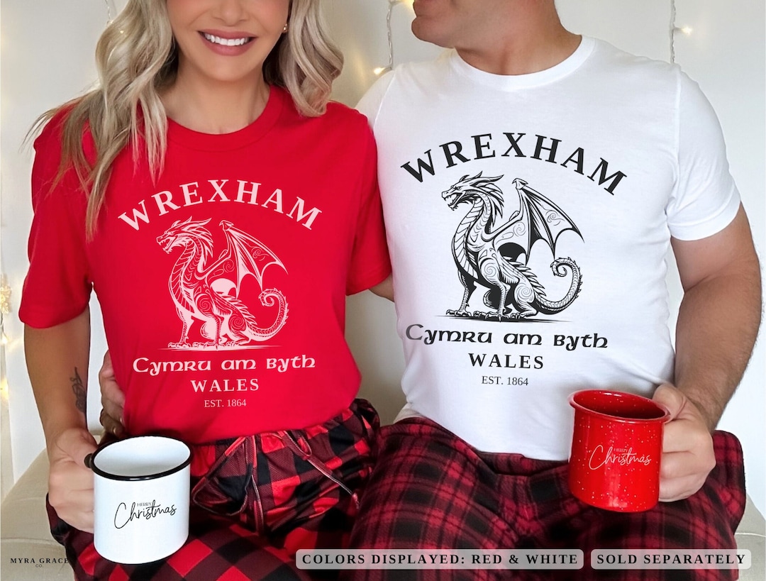 Wrexham Shirt, Welsh Flag, Welsh Dragon, Vintage Shirt, Unisex Pullover, Wales Gifts, Welsh Flag ...