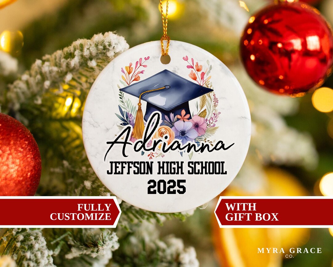 Graduation Gift, Graduation Ornament, Graduation Custom Ornament ...