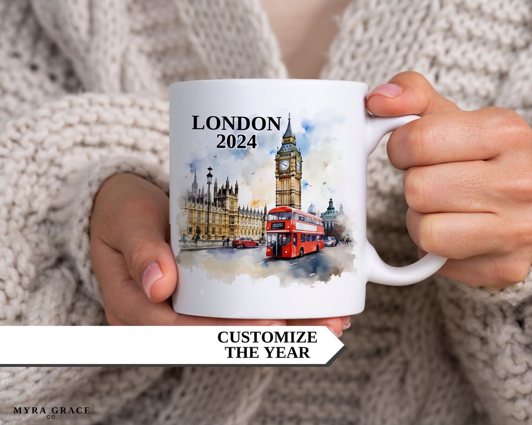 London Mug, Personalized London Coffee Mug, London Custom Mug, Custom ...