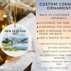 New Zealand Ornament, New Zealand Christmas Ornament, Souvenir, New ...