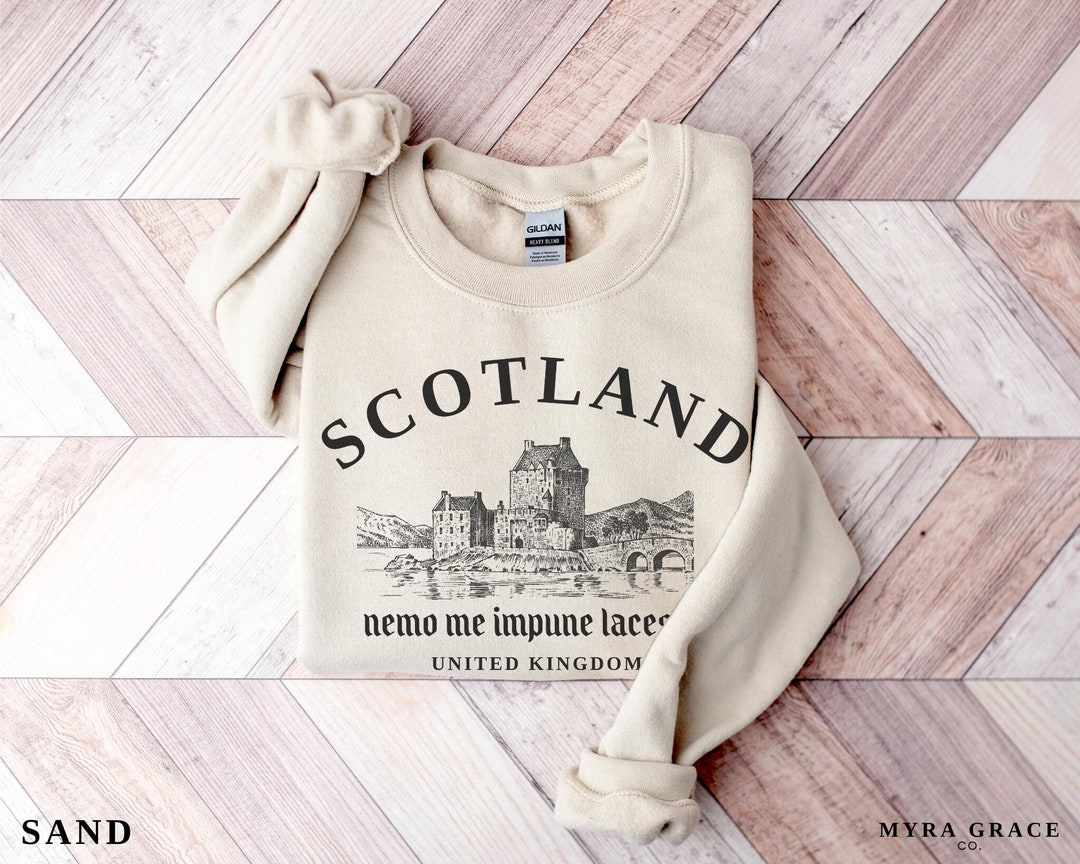 Scotland Sweatshirt, Scotland Sweater, Glasgow Sweatshirt, Vintage ...