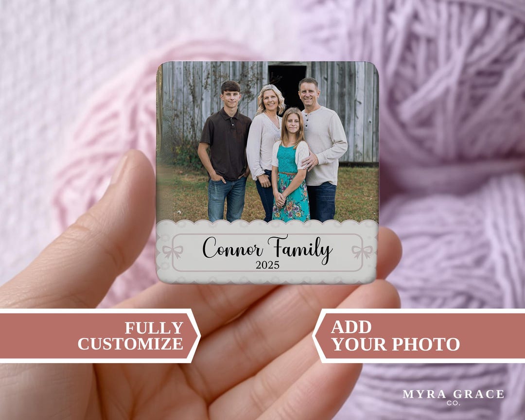 Custom Family Photo Magnet, Custom Magnet, Custom Photo Magnet ...