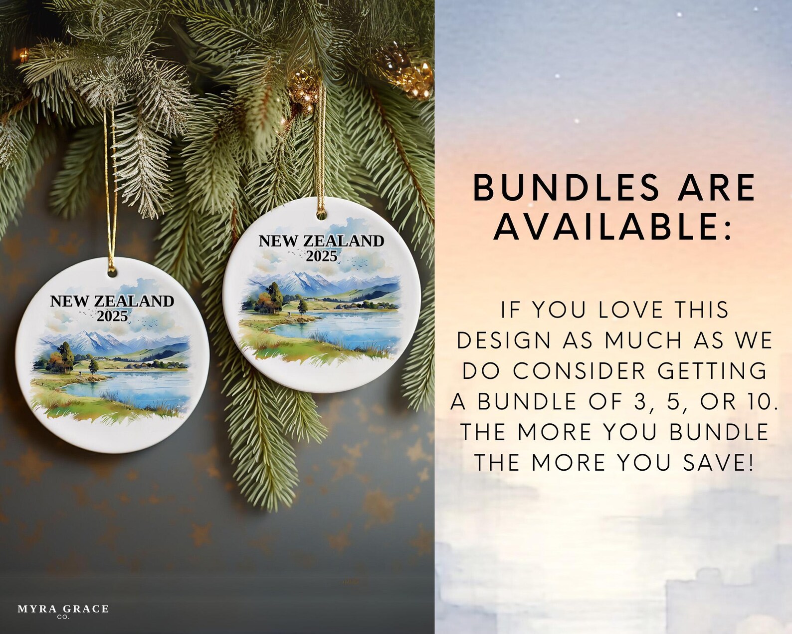 New Zealand Ornament, New Zealand Christmas Ornament, Souvenir, New ...