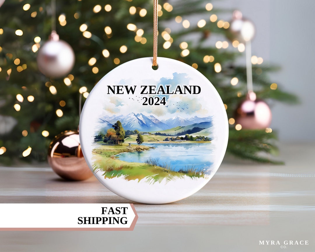 New Zealand Ornament, New Zealand Christmas Ornament, Souvenir, New ...