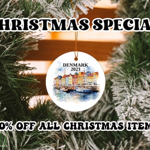 Denmark Christmas Ornament, Denmark Ornament, Christmas Ornaments ...