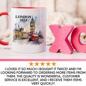London Mug, Personalized London Coffee Mug, London Custom Mug, Custom ...