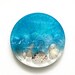 DELUXE Beach Inspired Resin Coaster Sea Ocean Waves Sand Interior ...