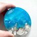 DELUXE Beach Inspired Resin Coaster Sea Ocean Waves Sand Interior ...