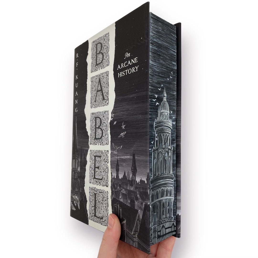 Babel Book With Hand-painted Edges: R F Kuang Novel - Etsy