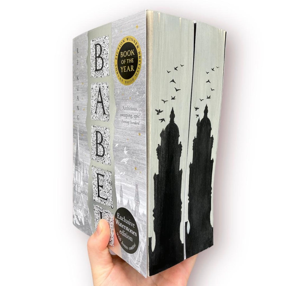 Babel Waterstones Exclusive Fore-edge Painting - Etsy