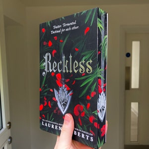 Reckless by Lauren Roberts: Hand-painted Edges Fantasy Book - Etsy