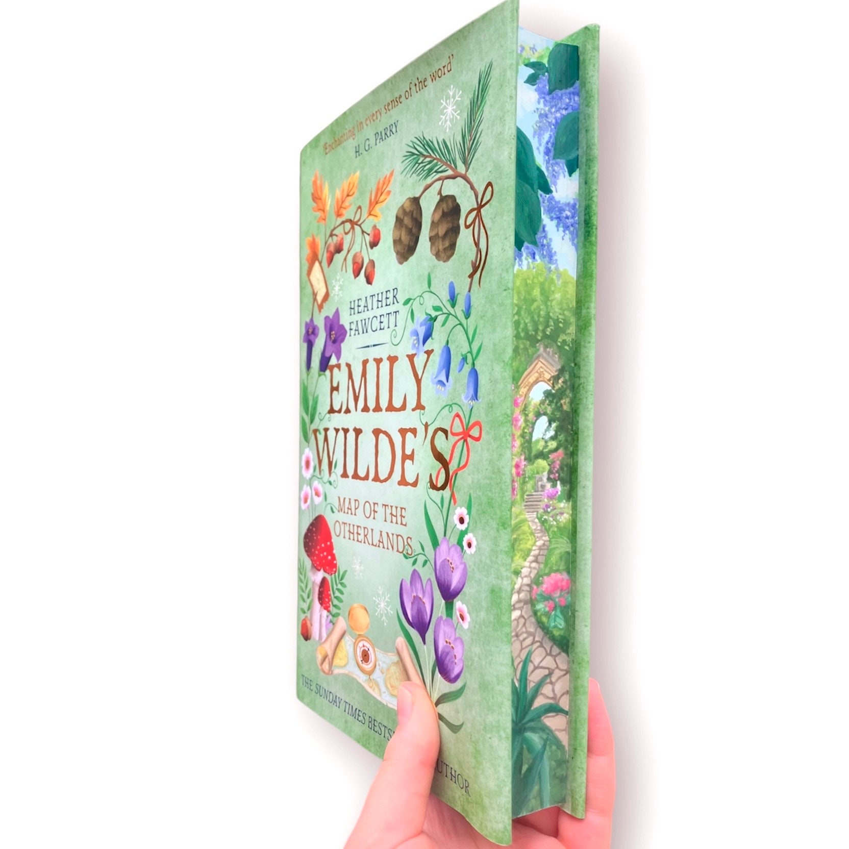 Emily Wilde’s Map of the Otherlands: Hand-painted Book Fore-edge - Etsy