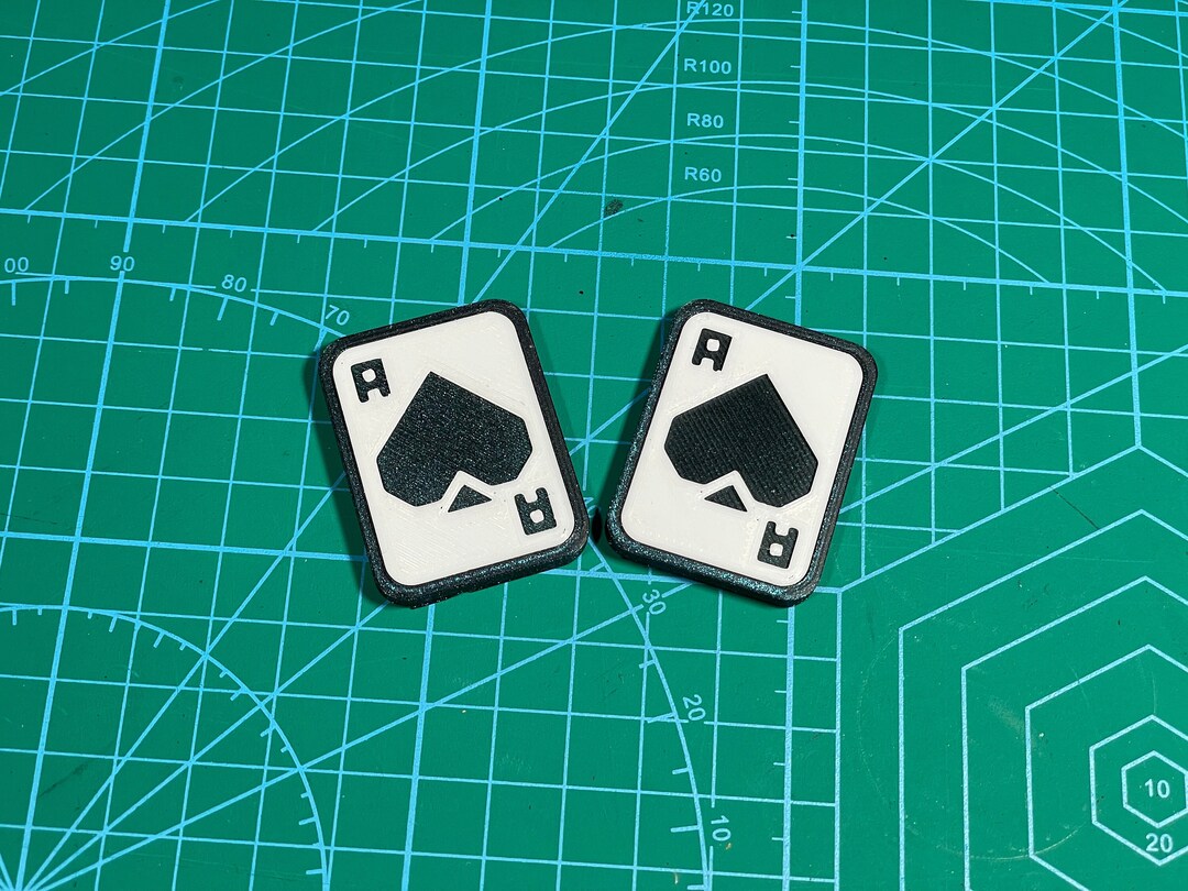 Magnetic Fidget Slider - Ace of Spades - Etsy
