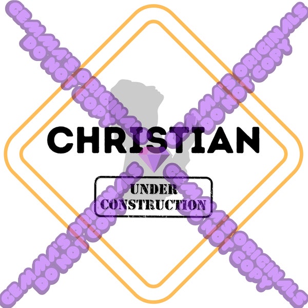 Christian Under Construction - Etsy