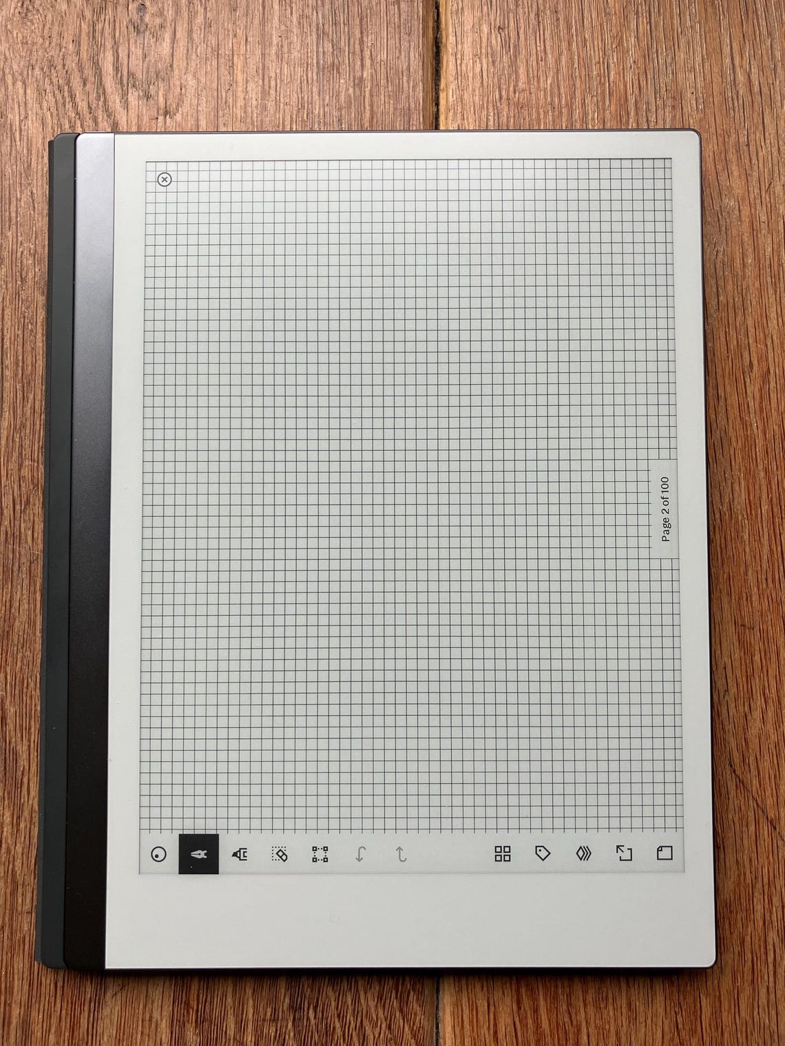 Graph Grid Template Bundle for Remarkable, 7 Sizes Precision Drawing ...