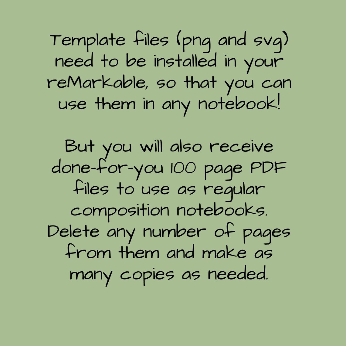 Half Blank Half Graph Template Bundle for Remarkable, 7 Sizes Precision ...