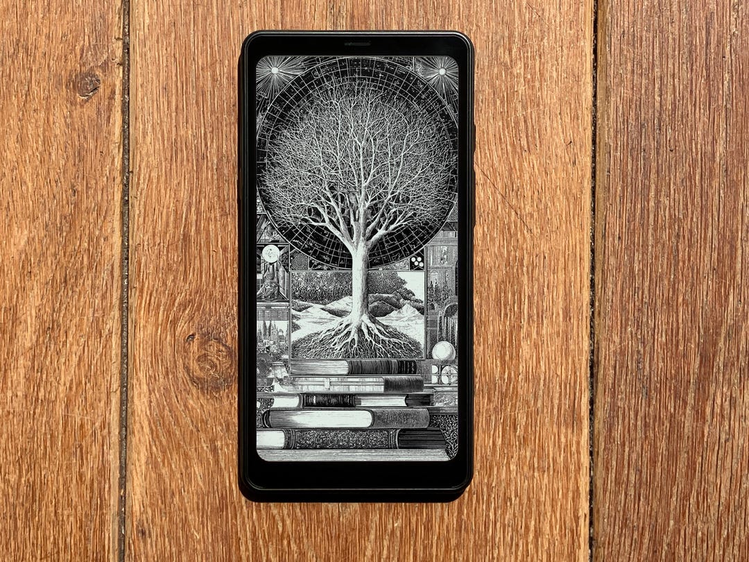 Screensaver for Boox Palma Wallpaper, Knowledge Tree Lockscreen ...