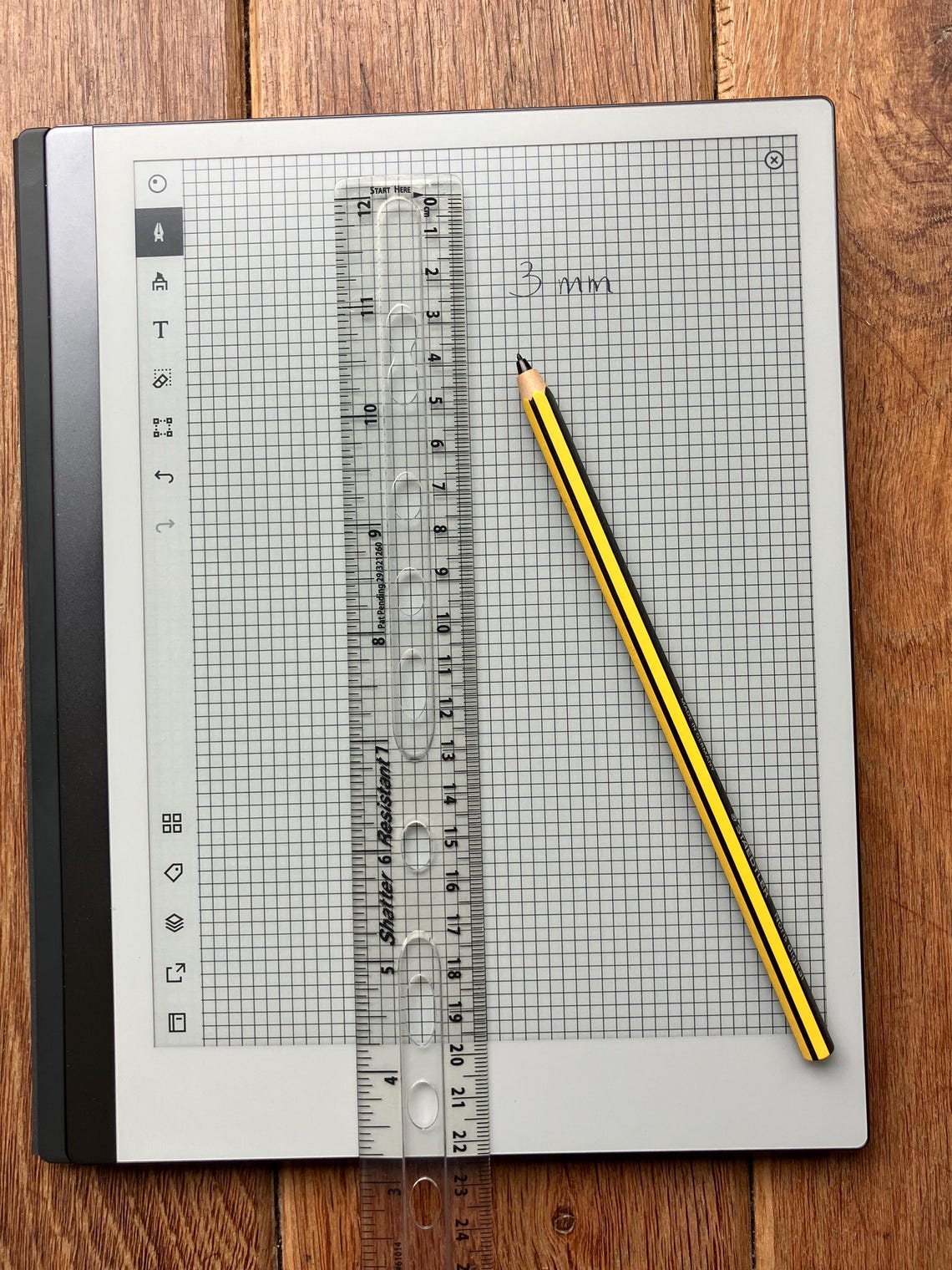 Graph Grid Template Bundle for Remarkable, 7 Sizes Precision Drawing ...