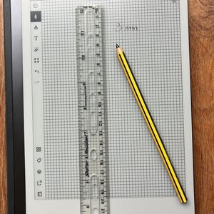 Graph Grid Template Bundle for Remarkable, 7 Sizes Precision Drawing ...