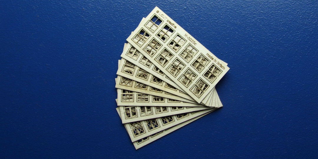 Windows Residential - (4mm Scale, 1/76) - Etsy