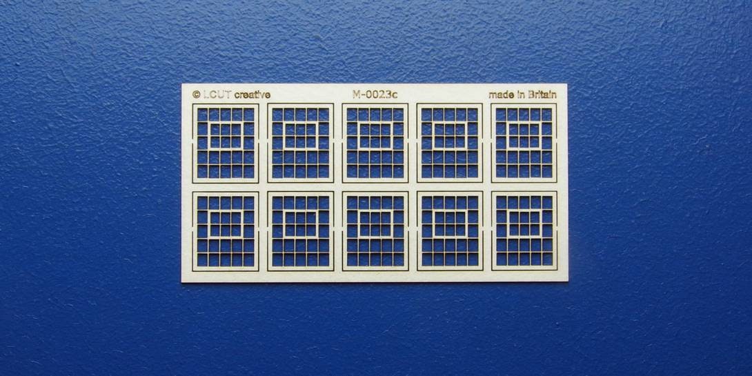 Kit of 10 Industrial Windows - (4mm Scale, 1/76) - Etsy