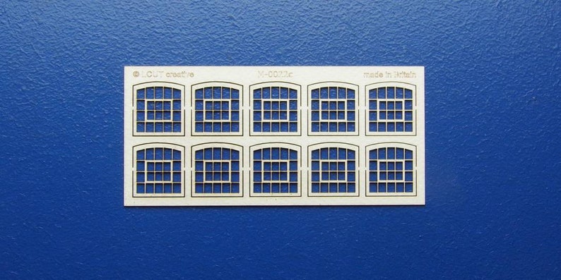 Kit of 10 Industrial Windows - (4mm Scale, 1/76) - Etsy