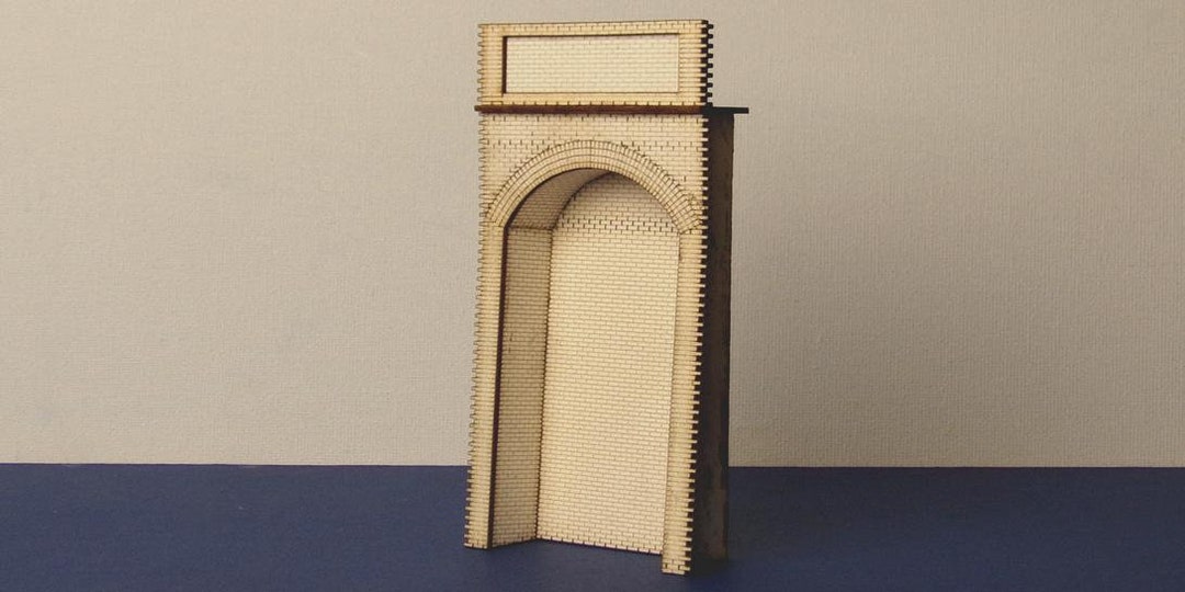Retaining Wall - in 4mm Scale (OO Gauge, 1/76 Scale) - Etsy
