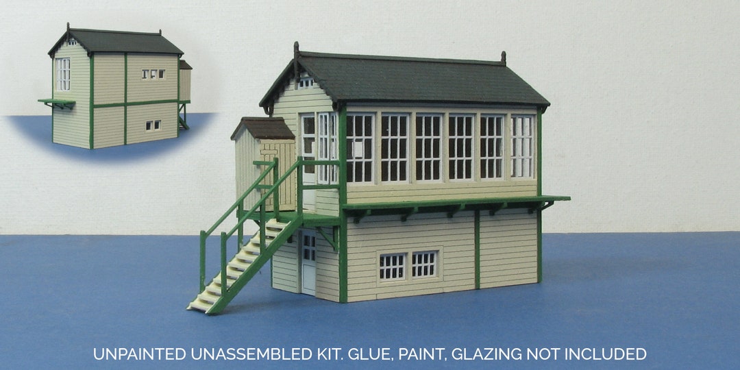 N Gauge 2mm (N) Scale LNER Signal Box - B 20-02 - Etsy